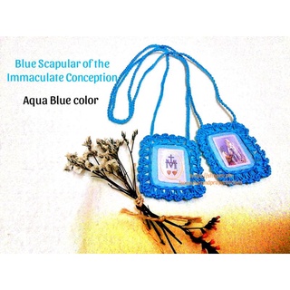 Blue Scapular also known as BLUE SCAPULAR of the Immaculate Conception ...