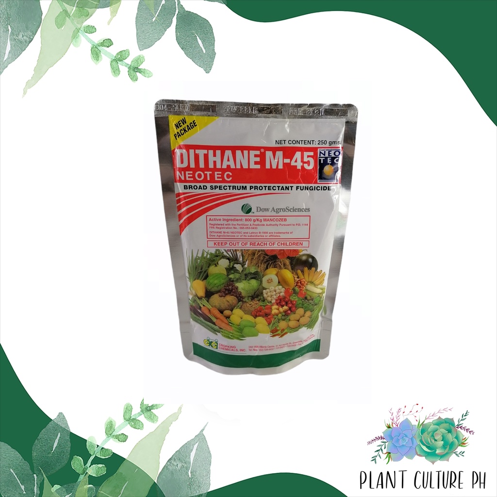Neotec Dithane Broad Spectrum Protectant Fungicide M-45 250G | Shopee ...