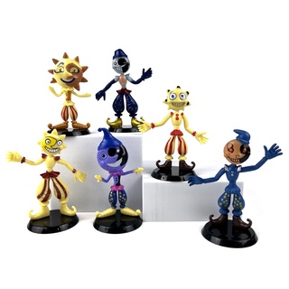 6pcs/set FNAF Toy Security Breach Five Nights At Freddys Action Figure ...