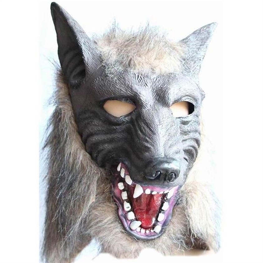 Full Head Wolf Head Halloween Werewolf Mask | Shopee Philippines