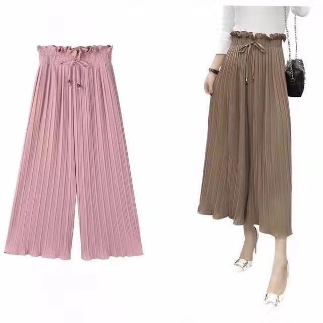 Plain square pants for fashion free size(25 to 32) S&RR | Shopee ...