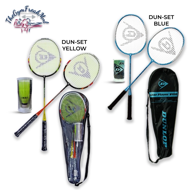 Dunlop Badminton Racket (Two Rackets) | Shopee Philippines