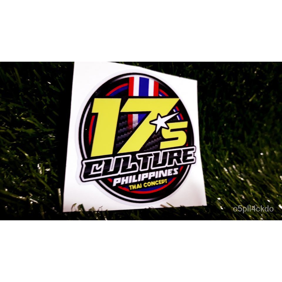 17s Culture Sticker logo THAI CONCEPT AXOx presyo ₱138