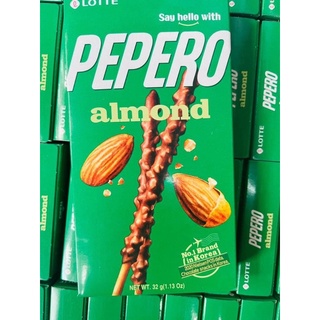 PEPERO GREEN CHOCOLATE ALMOND 36 grams (Exp. 2023) | Shopee Philippines