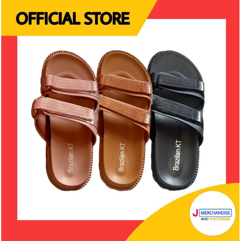 2 Strap Brazilian KT Sandals | Shopee Philippines