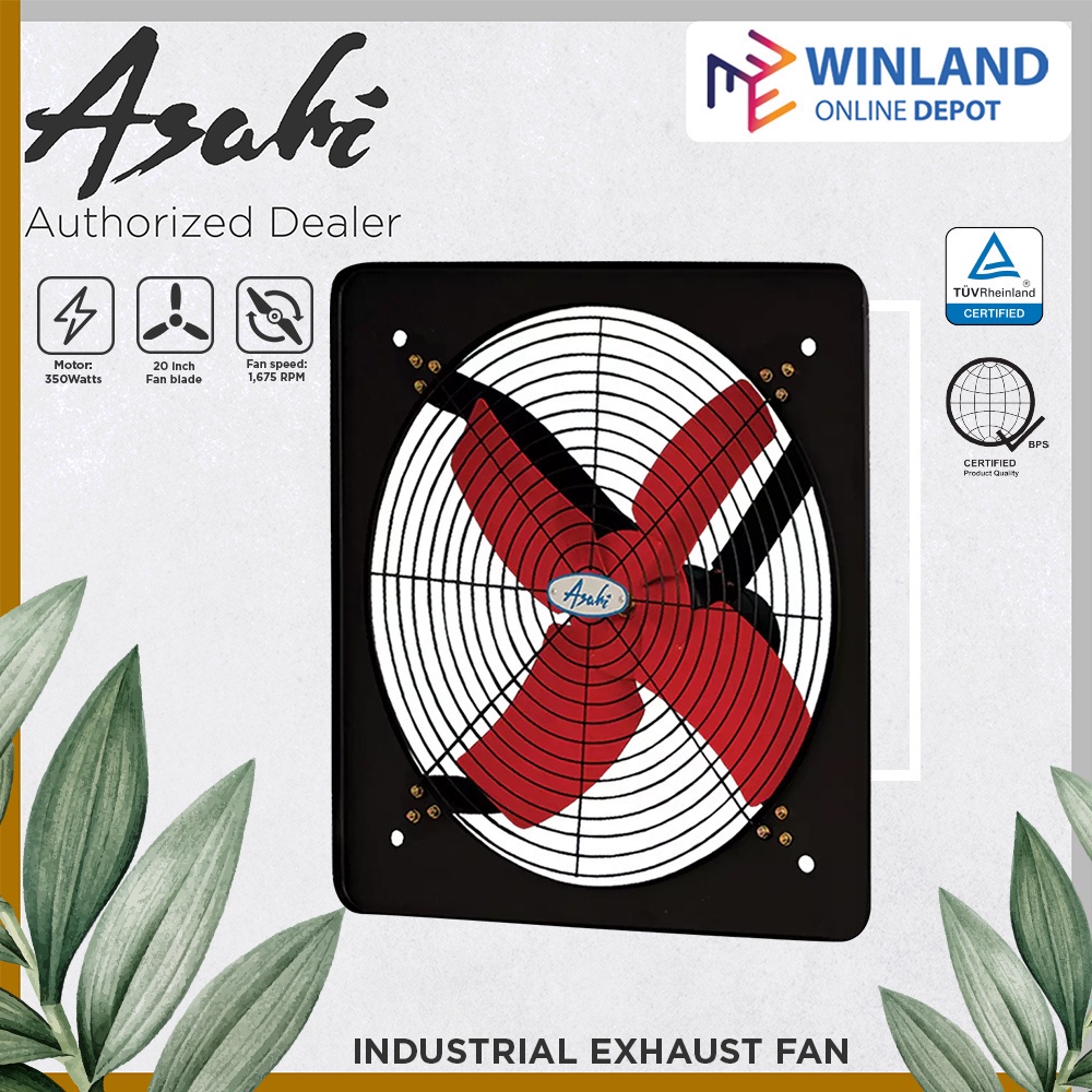 Asahi Original 20inch Industrial Exhaust Fan | Electric Fan EF-20 ...