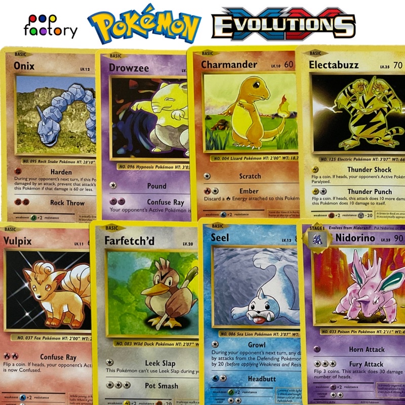 Pokemon XY Evolutions Base set Pokemon TCG Cards | Shopee Philippines