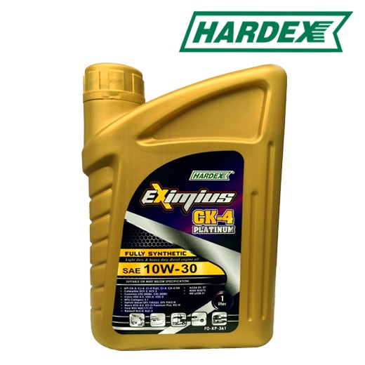 Hardex Platinum 10W30 Fully Synthetic Crd, Diesel And Gasoline Engine ...