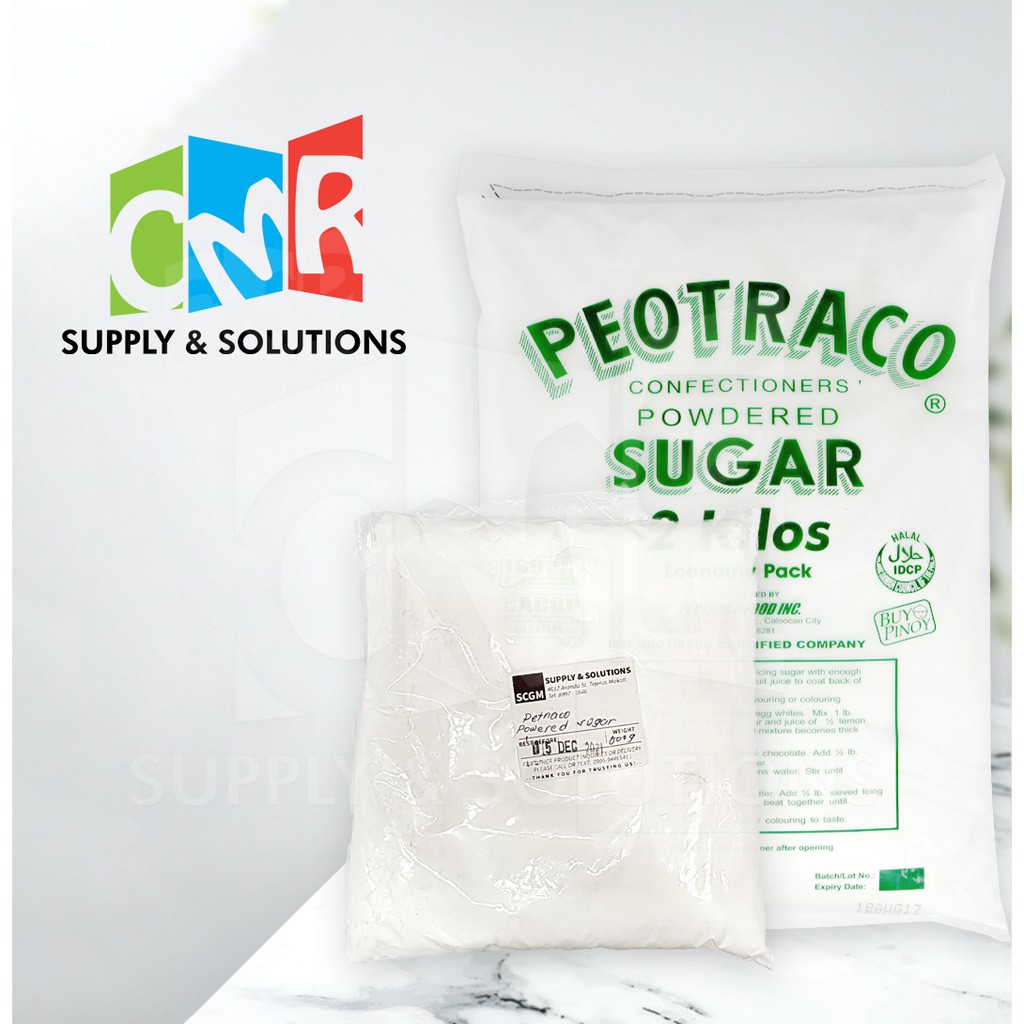 Peotraco Powdered Sugar 500g | Shopee Philippines