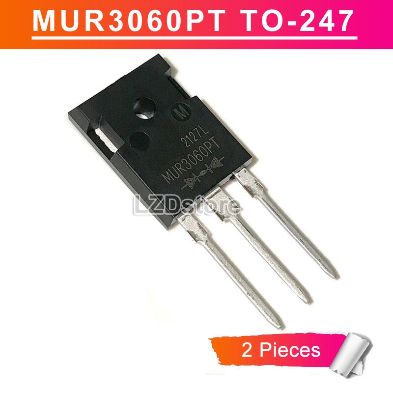 2pcs MUR3060PT TO247 MUR3060 TO-247 3060PT 30A/600V Ultra Fast Recovery Rectifier new original ...