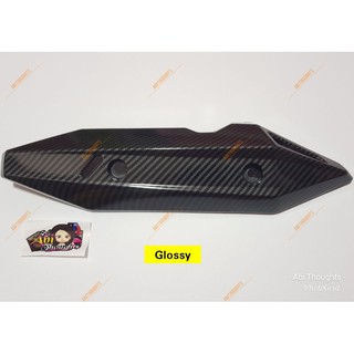 Honda Click Carbon Heat Guard Glossy Matte (V2 125 150 Game Changer ...