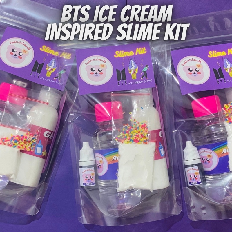 BTS Inspired Purple DIY Slime Kit | Shopee Philippines