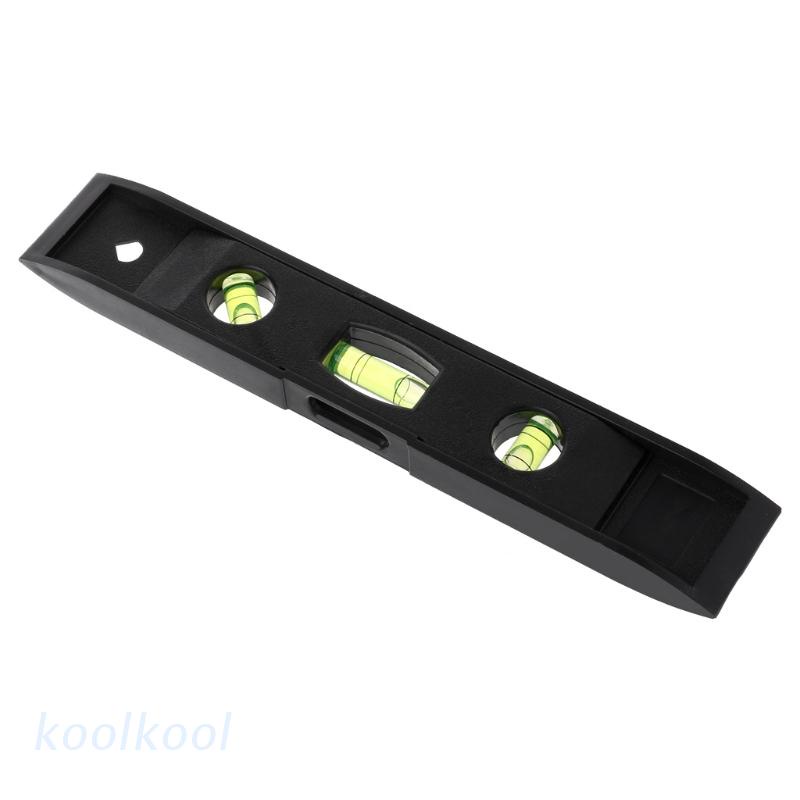 kool 230mm 9inch Spirit Level Ruler 45 Degree Vertical Horizontal ...
