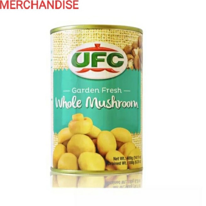 UFC Garden Fresh Whole Mushroom ( 400 g ) | Shopee Philippines