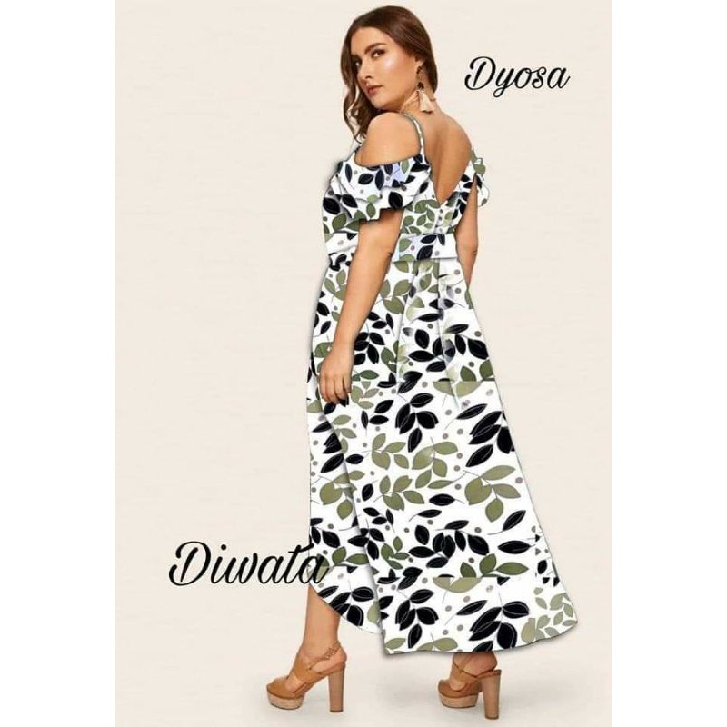 MSYBOUTIQUE [DIWATA] DRESS PLUS SIZE | Shopee Philippines