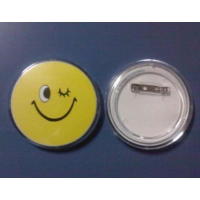 ** 50pcs Acrylic Photo Insert Round Button Pins | Shopee Philippines