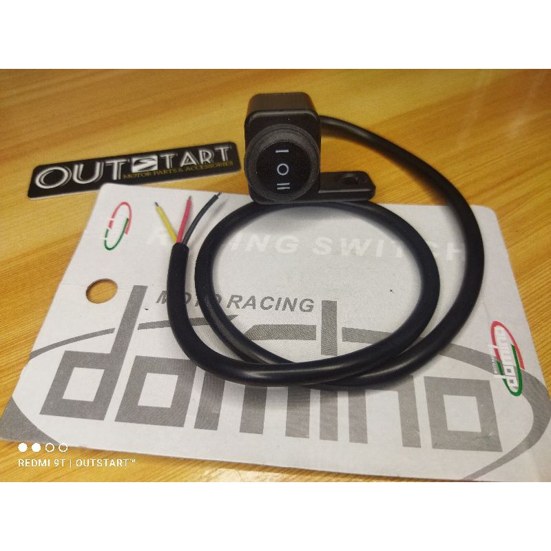 Domino 3 Way Switch (Left)(Alloy) Mini Driving light Switch | Shopee ...