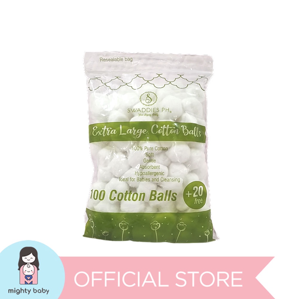 Swaddies Extra Large Cotton Balls | Shopee Philippines
