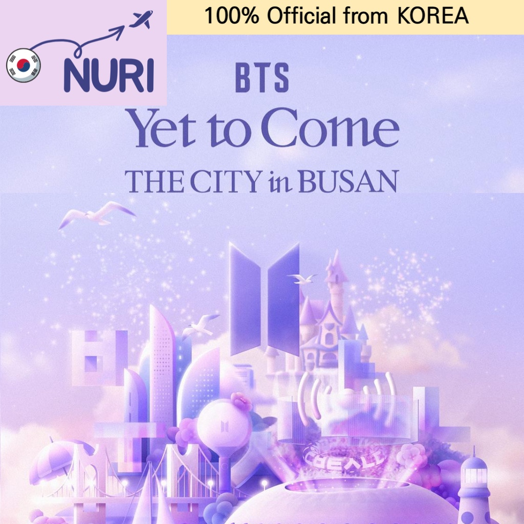 BTS Yet To Come in BUSAN Official Merch MD | Shopee Philippines