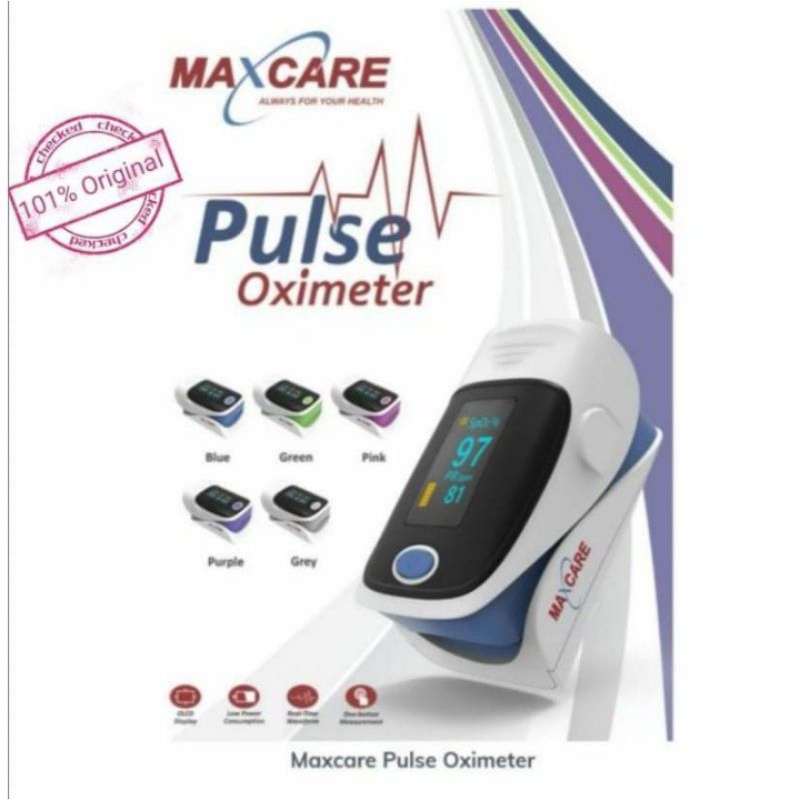 PULSE OXIMETER YK-80A by Maxcare ( For adult ) | Shopee Philippines