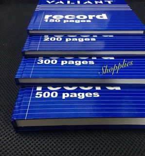Valiant Record Book / Log Book | Shopee Philippines