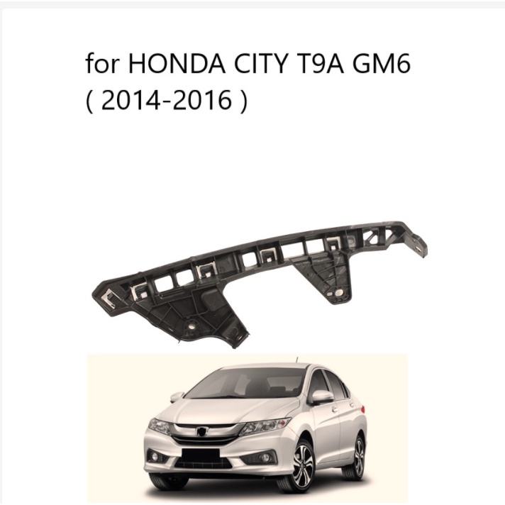 HONDA CITY Headlight Bracket Support Front Bumper Upper Beam /Headlamp ...