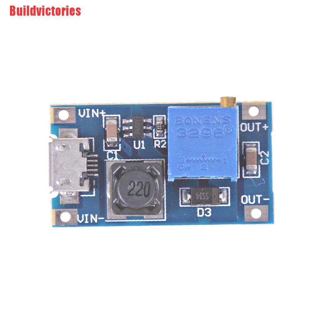 Bdvs dc-dc usb 2~24v to 5~28v 2a boost step up adjustable regulator power module | BeeCost