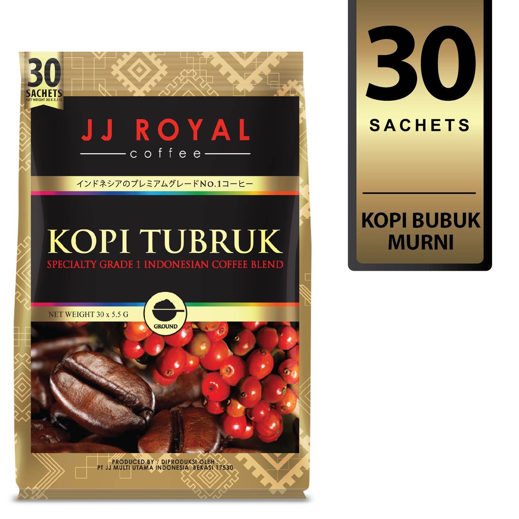 Jj Royal Coffee Coffee Bulk Bag Contents 30 Sachets | Shopee Philippines