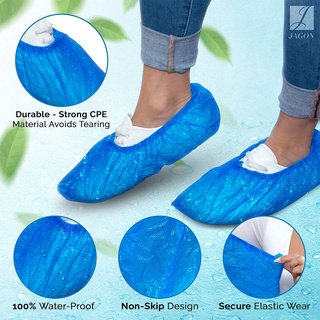 100Pcs Shoe Cover 50 Pairs Disposable Foot Covers Perfect Care ...