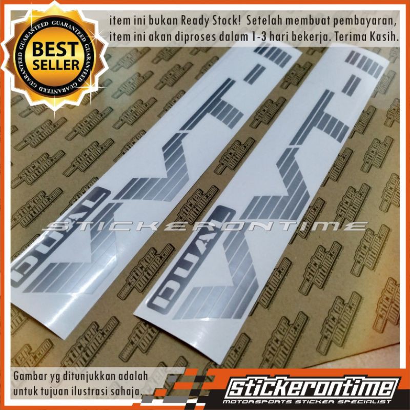 Car Side Door Sticker Myvi dvvti Dual vvti Perodua | Shopee Philippines