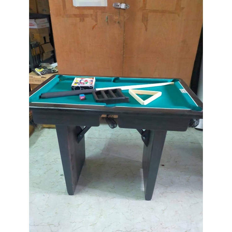 20x34 mini billiard table with accessories ( pang bata na bilyaran ...
