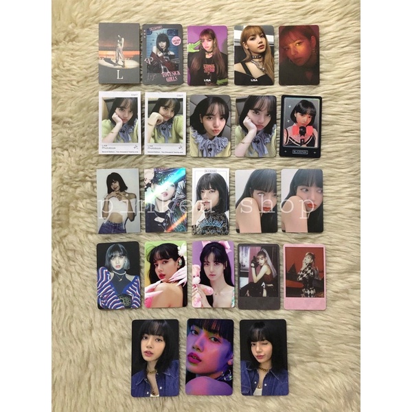 BLACKPINK LISA OFFICIAL PHOTOCARD | Shopee Philippines