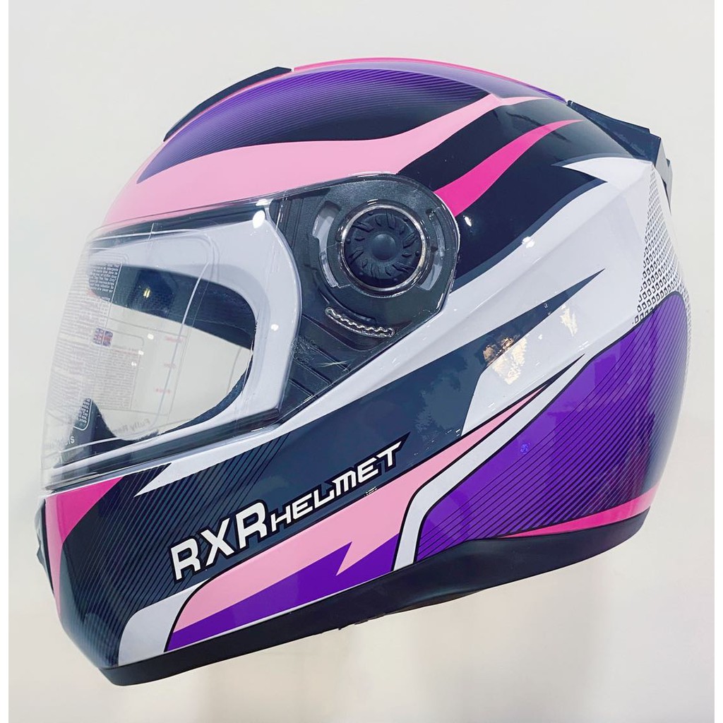 SIZE LARGE！HELMET K691-6 RXR Full Face Helmet With ICC. RXR Full Face ...
