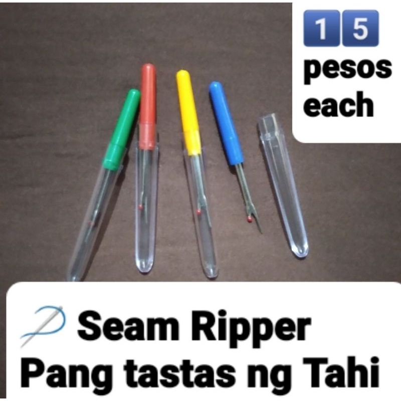 Seam Ripper Pangtastas Pangbutas ng Ohales Butones sa Damit Sewing ...