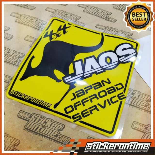 Jaos Japan offroad 4x4 Car Sticker HILUX DMAX NAVARA TRITON VITARA ...