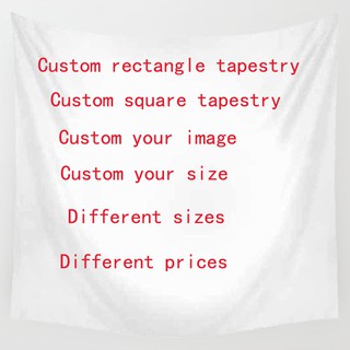 custom tapestry different sizes large middle small square and rectangle ...