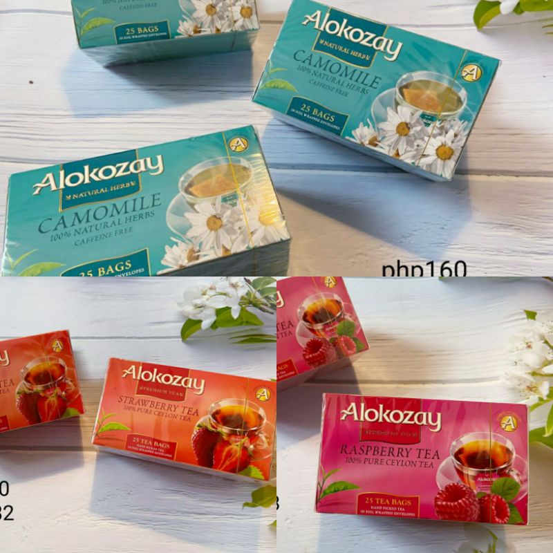 Alokozay flavored tea 25 teabags each box | Shopee Philippines