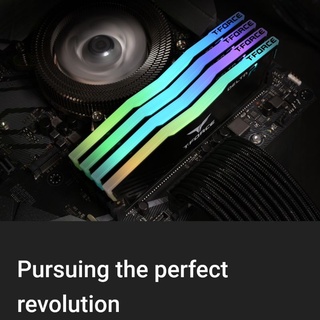 Teamgroup T-force Delta 8Gb 16Gb 32Gb 3200Mhz / 3600Mhz Black White Tuf ...