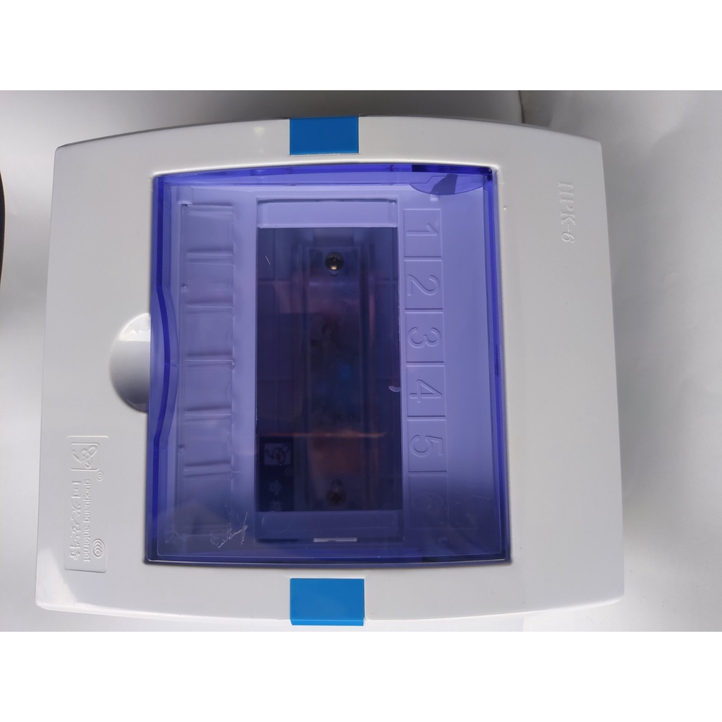 6ways clear Distribution Box Breaker Box Ingelec | Shopee Philippines