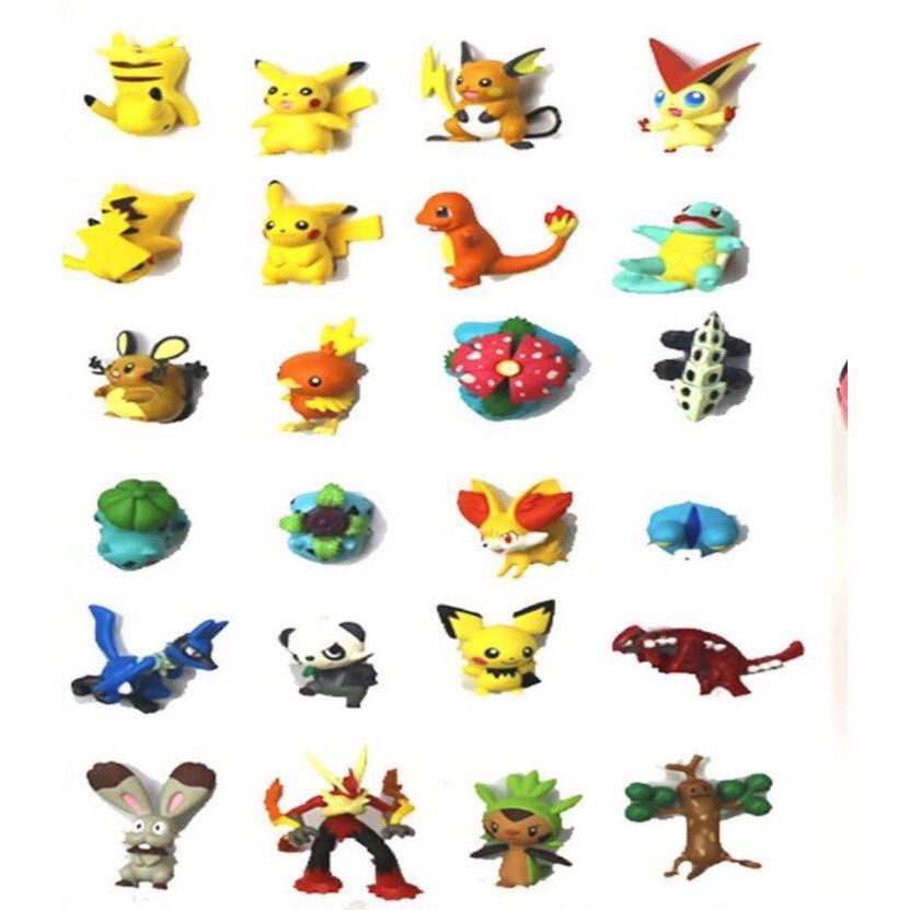 Pokemon Pikaqu Mini Figure (each) random | Shopee Philippines