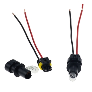 Led T10 Socket Bulb Holder Adapters Cable ,12V 21W T10 Bulb Optional ...