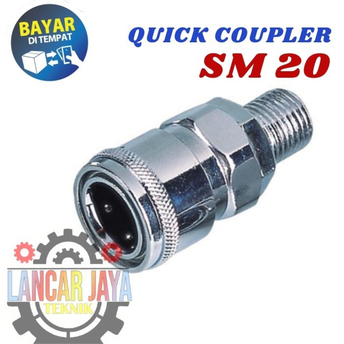SM Quick COUPLER SM20 Air Hose Connection Compressor SM20 COUPLER ...