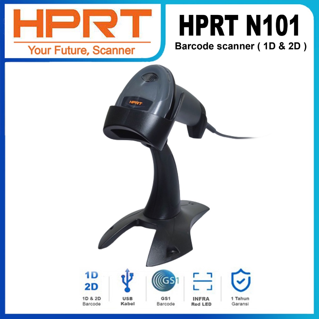 Barcode Scanner 2D HPRT N101 | Shopee Philippines