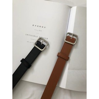 Belt Korean Fashion Women Belts Leather Metal Buckle Waist Belts ...