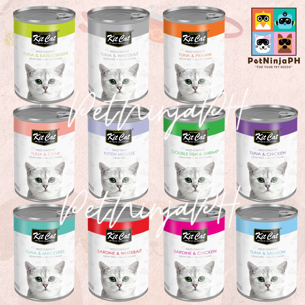 Kit Cat Premium Cat Can Food 400 g | Shopee Philippines