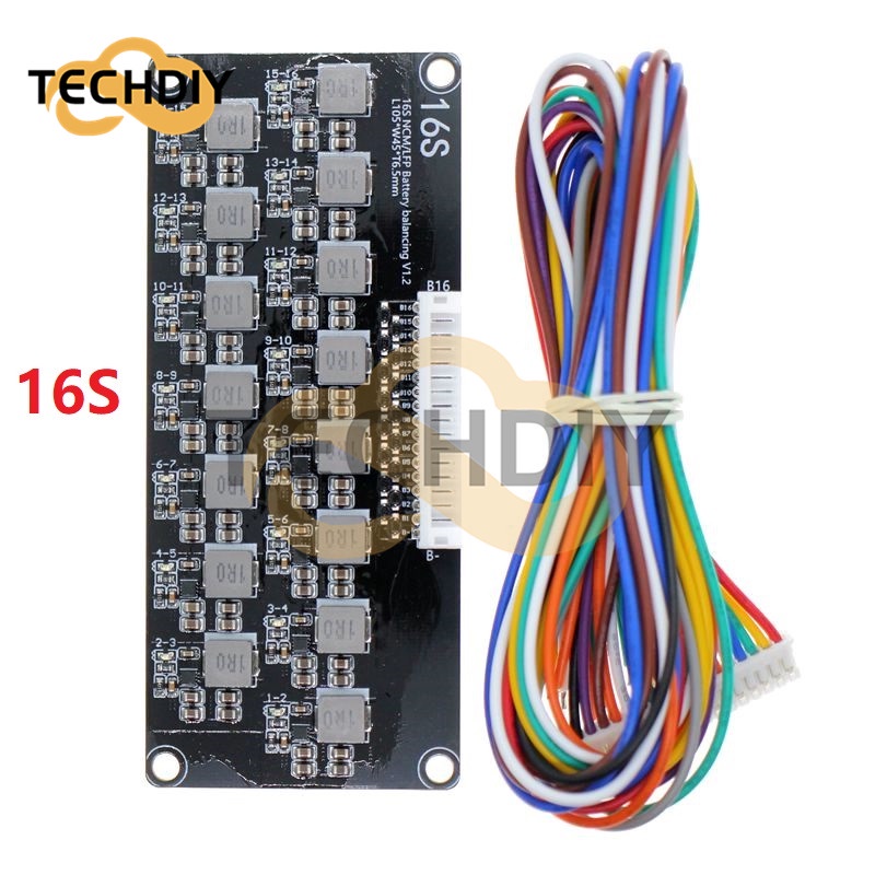 16S 1.2A Balance Li-ion Lipo Lifepo4 Lithium Battery Active Equalizer Balancer BMS | Shopee ...