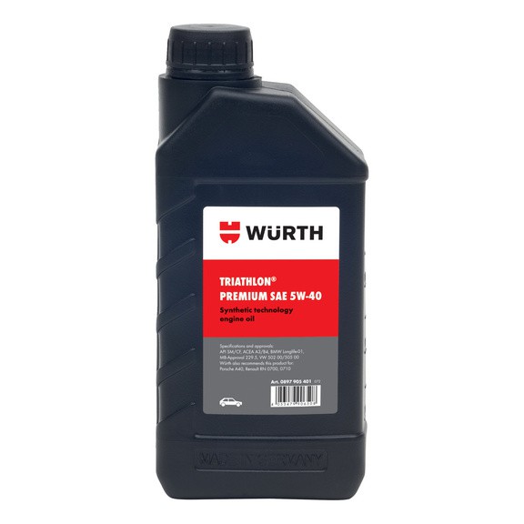 WURTH TRIATHLON 5W40 (1LITER) | Shopee Philippines