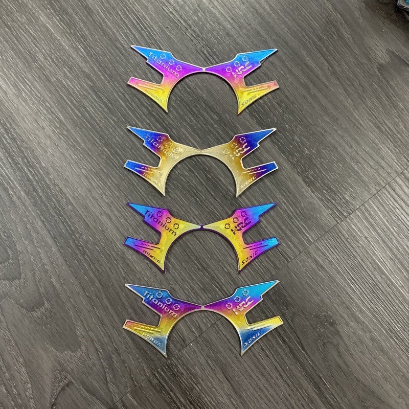 Titanium Stamp Stickers Three SONIC | Shopee Philippines