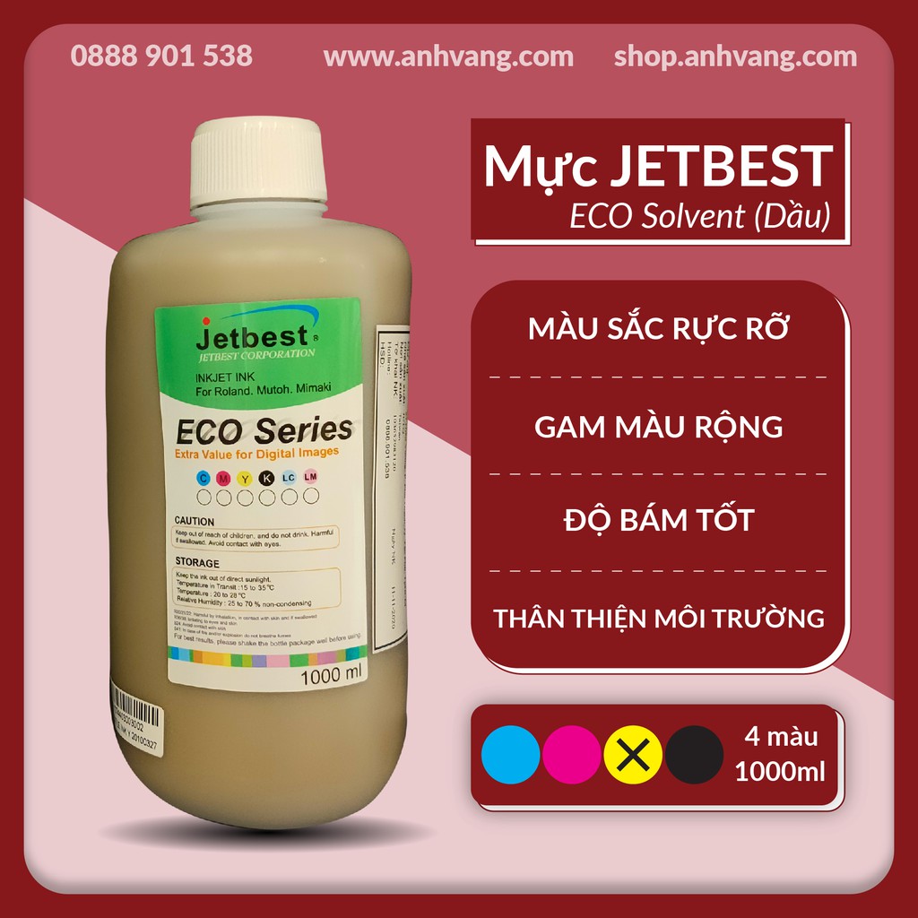 Jetbest Eco Ink In Yellow (Bottle Form 1000ml) | Shopee Philippines