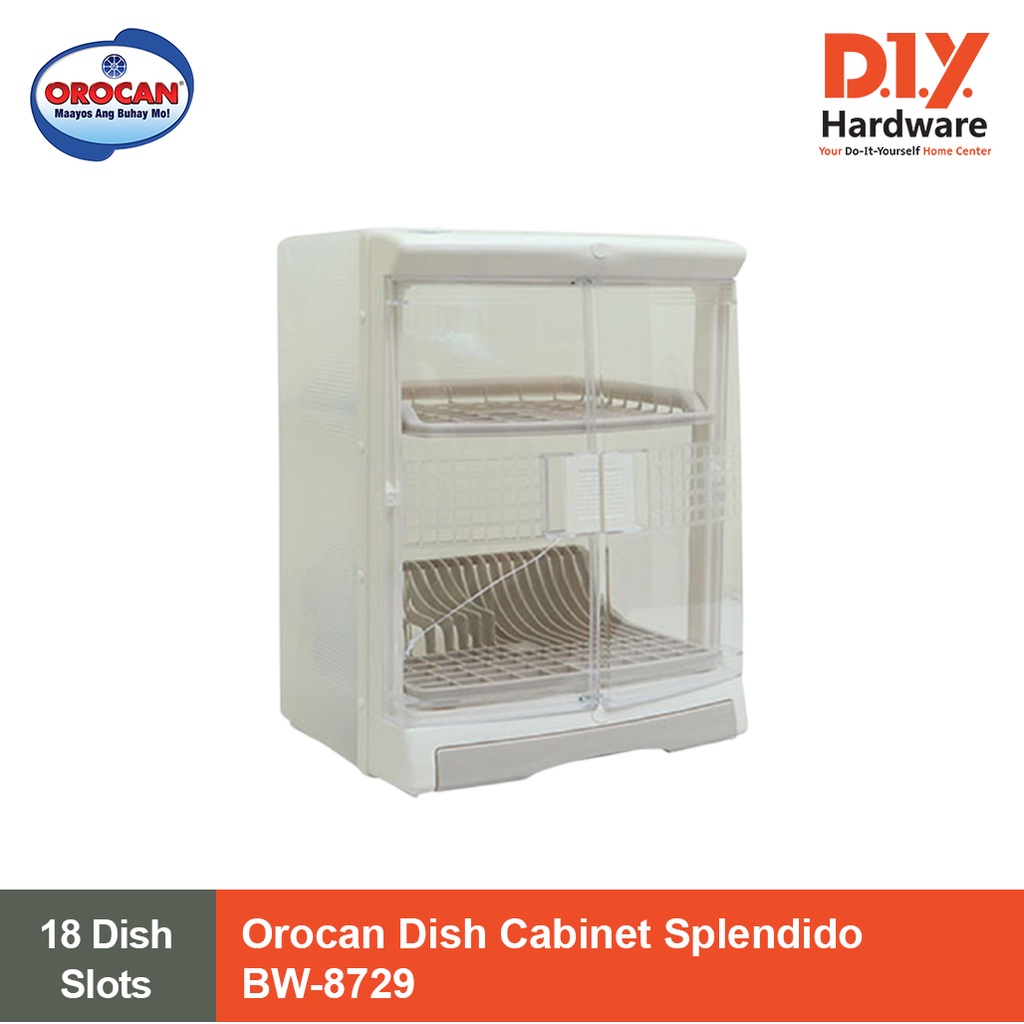 Orocan Dish Cabinet Splendido BW-8729 | Shopee Philippines